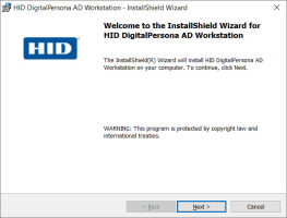 Installing DigitalPersona AD Workstation | DigitalPersona AD | HID Global