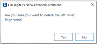 Using DigitalPersona Attended Enrollment | DigitalPersona AD | HID Global