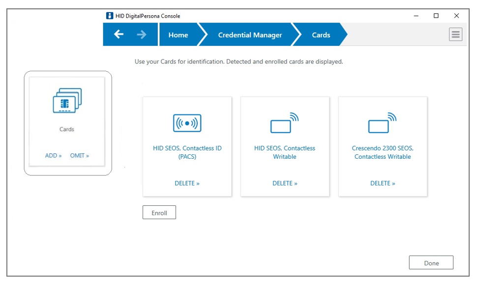 Using DigitalPersona Attended Enrollment | DigitalPersona AD | HID Global