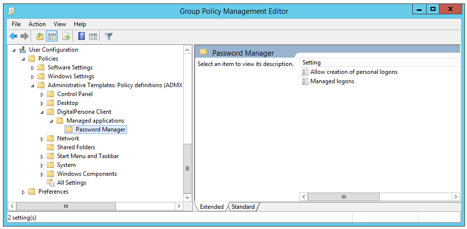 Installing the Password Manager Admin Tool | DigitalPersona LDS | HID ...