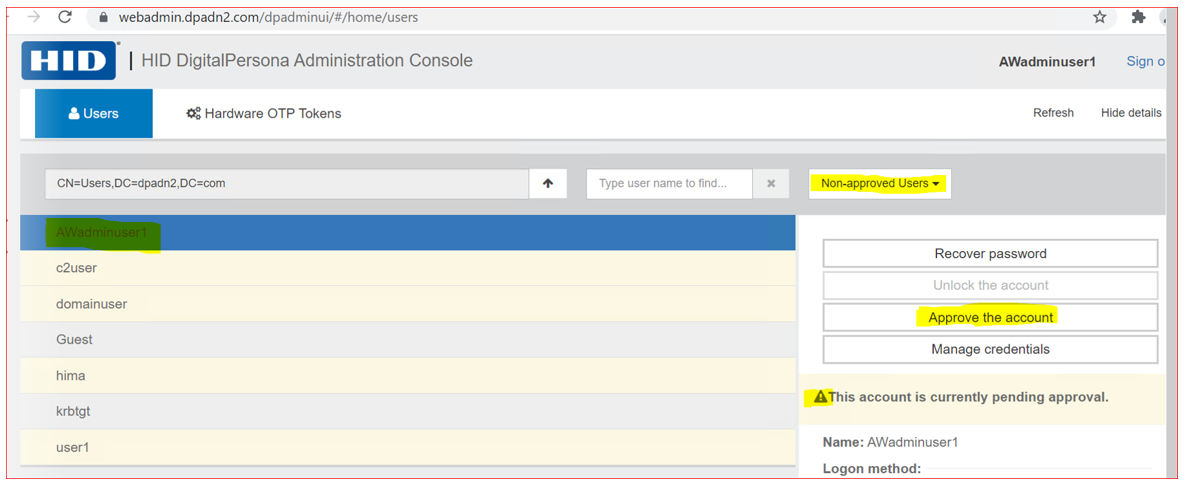 Customizing HID DigitalPersona Enrollment | DigitalPersona AD | HID Global