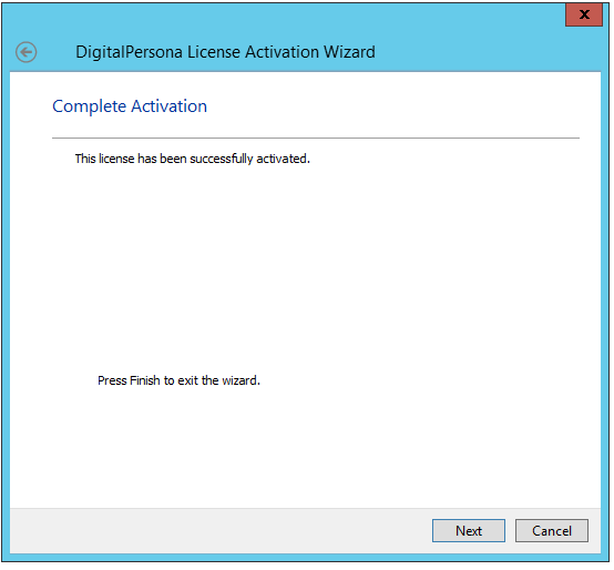 License Activation and Management | DigitalPersona AD | HID Global