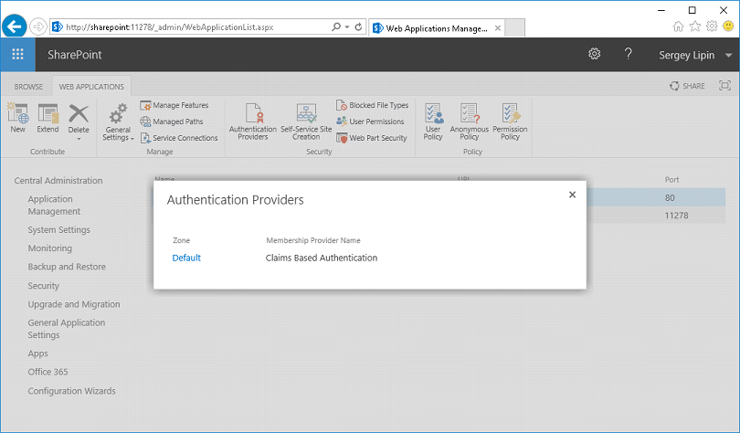 Integrating with Microsoft SharePoint | DigitalPersona AD | HID Global
