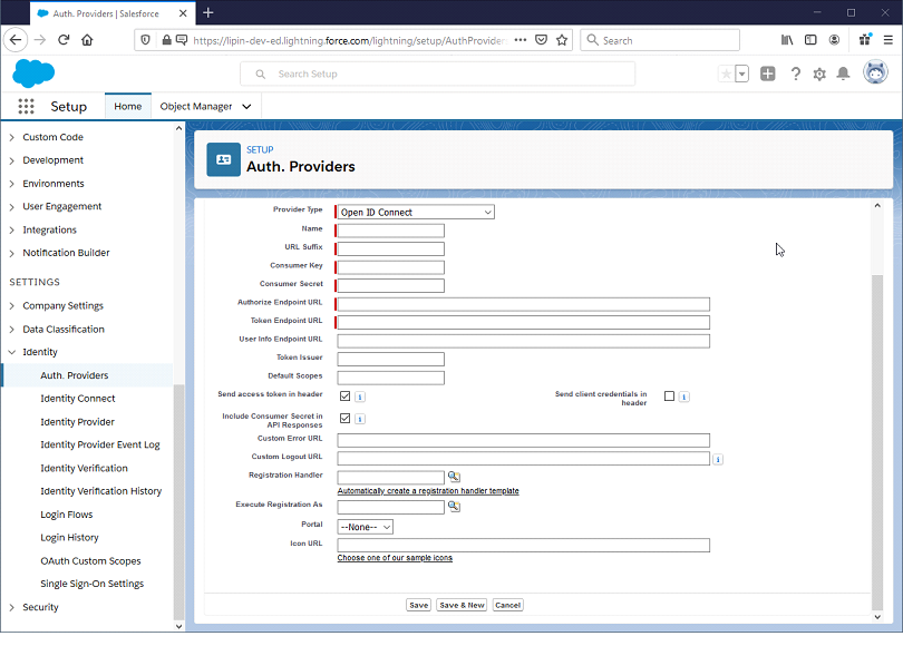 Integrating with Salesforce | DigitalPersona LDS | HID Global