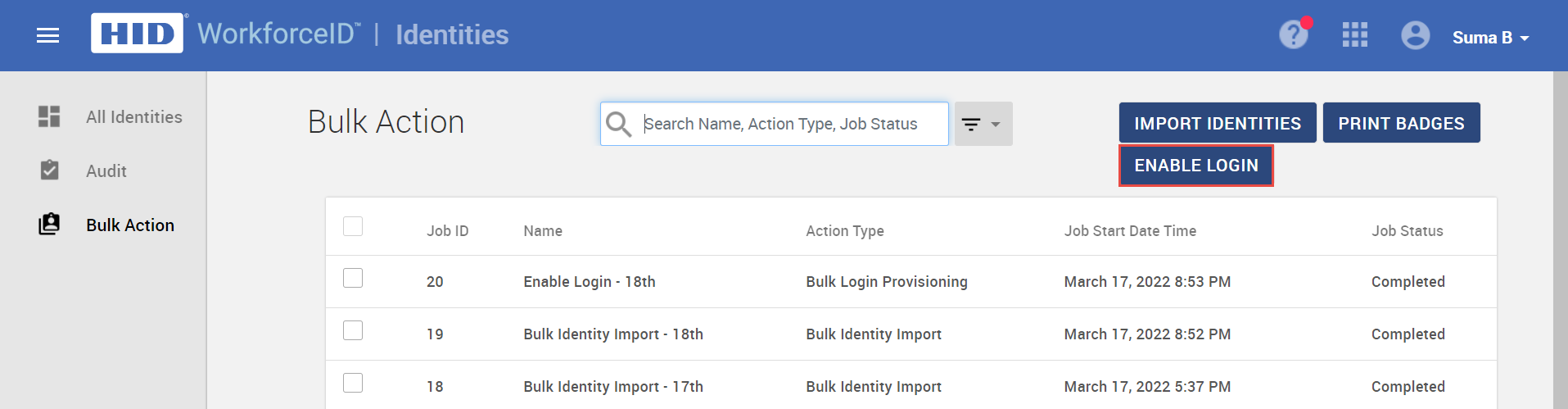 Bulk Login Provisioning | HID Visitor Manager Help Center Bulk Login Provisioning | HID Visitor Manager Help Center